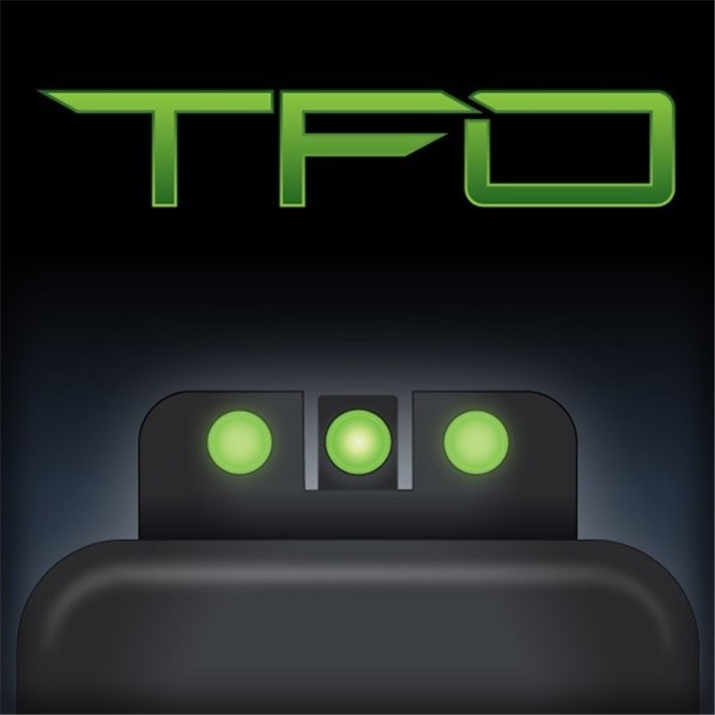 Alza y punto Tritio Truglo TFO para pistolas Glock para modelo 42/43